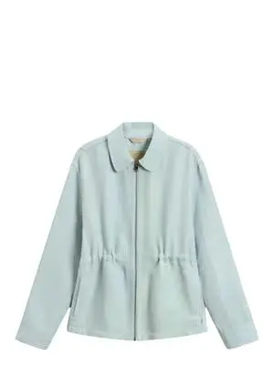 Woolrich Linen-blend Jacket - Blue