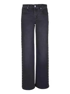 Ag Adria Studded Jeans - Black