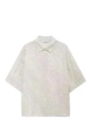ANINE BING Leopard-Print Shirt