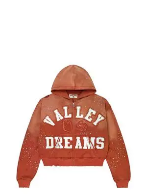 VALE FOREVER Classic Valley Dreams Zip-up Hoodie - Orange