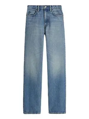 Cos Chord Straight-leg Jeans In Dark Wash - Blue