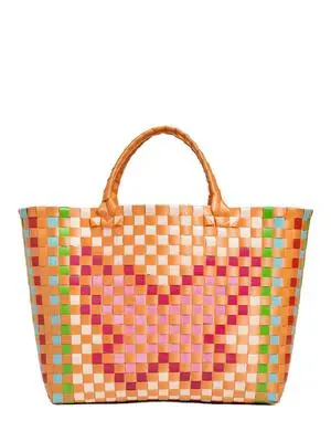 Farm Rio Butterfly Woven Tote Bag - Multi