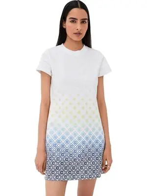 Casablanca Aop Monogram T-shirt Dress - Monogram Gradient