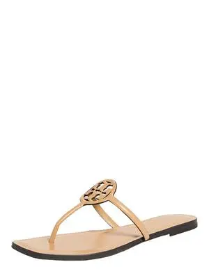 Tory Burch Miller Capri Sandals Honeycomb Tan