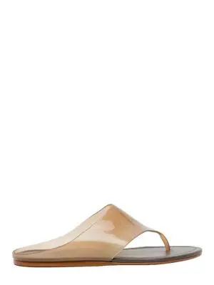 Farm Rio Flat Sandals - Neutrals