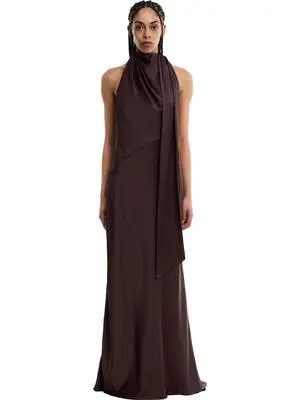 open lace back dress Dress The Population Iris Sleeveless Gown main image 0