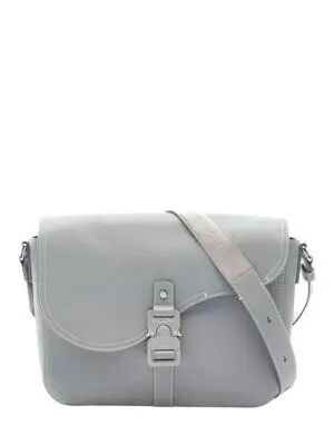 Dior 2010-2026 Leather Saddle Messenger Bag - Grey