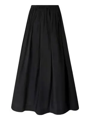 Pinko Long Skirt With Elasticated Waist - Black