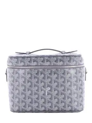Goyard Muse Vanity Case Coated Canvas Gray