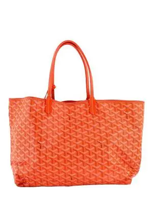 Goyard Saint Louis Tote Coated Canvas Pm - Orange