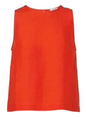 ERES Eres Ravie Linen Top Red