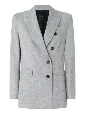 Pinko Double-breasted Blazer - Grey