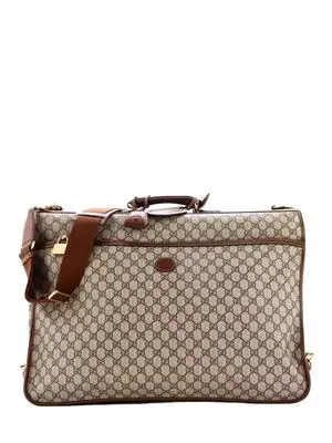 Gucci Retro Interlocking G Garment Bag - Brown