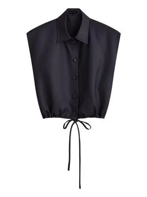 Scanlan Theodore Cargo Crop Shirt - Black