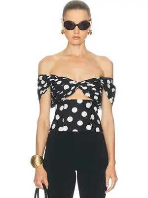 SANS FAFF Sorriso Top - Black & White