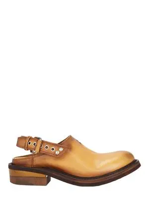 Miu Miu Work Mule - Cuoio