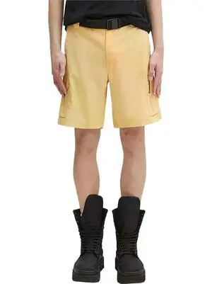 Columbia Belted Cargo Shorts With Side Zip Pockets - Neutrals