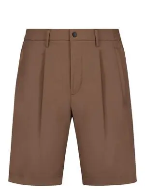 PEOPLE OF SHIBUYA Brak Bermuda Shorts - Brown