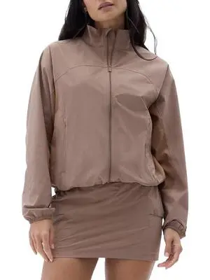 HALFDAYS Packable Jacket Suede