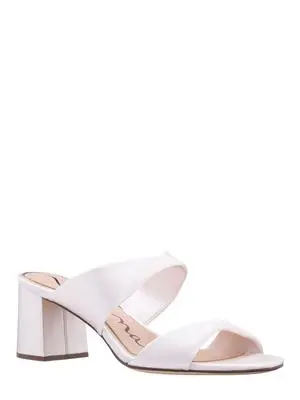 NINA Bassie Block Heel Slide Sandal