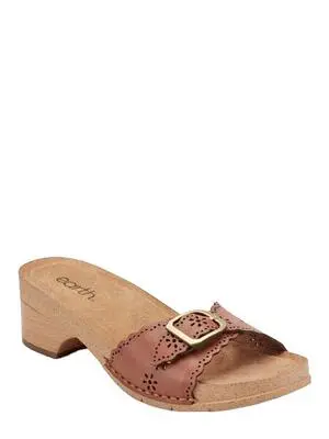 Earth Haisly Slide Sandal Medium Brown