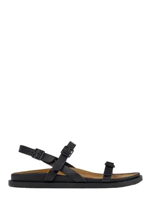 Camper Strappy Heeled Sandal - Black
