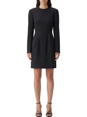 Phoebe Philo Long Sleeve Dress - Black