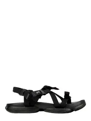 Camper Karst Recycled Fabric Sandal - Black