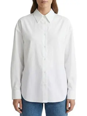 Filippa K Classic Cotton Poplin Shirt - White