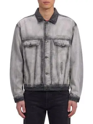 DIESEL® Denim Shirt Jacket - Black