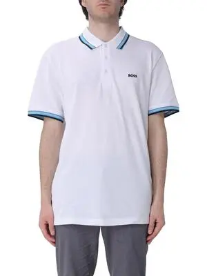 BOSS Polo Shirt Men Ivory