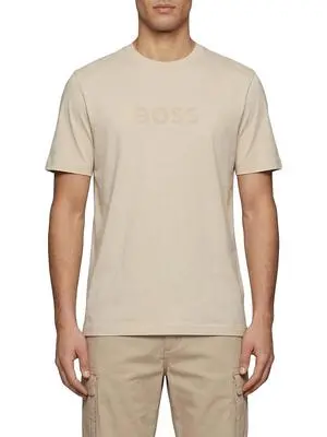 BOSS Cotton T-shirt With Logo