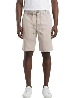 BOSS Cotton Stretch Shorts - Beige