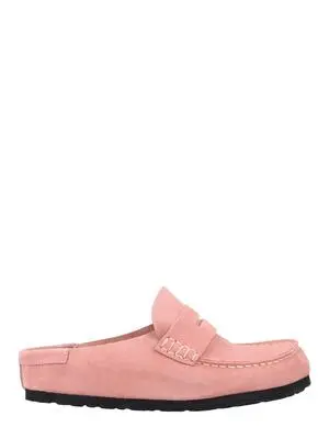 BIRKENSTOCK Suede Mules - Pink