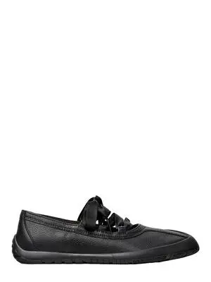 Camper Peu Path+ Leather Ballet Flats - Black