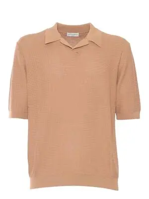 BALLANTYNE Short Sleeve Polo - Red