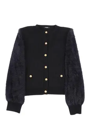 Balmain Knit Cardigan - Red