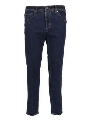 JACOB COHEN Cropped Slim Fit Scott Pants