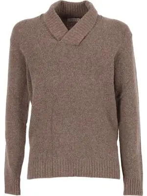 KANGRA Pullover Rasato Calato - Red