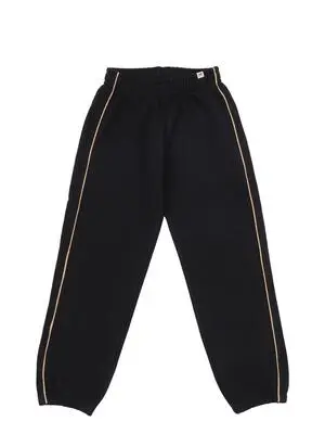 MINI RODINI Piping Sweatpants - Red