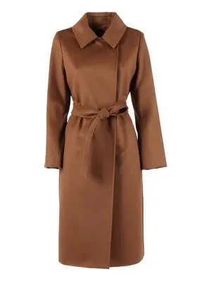 Max Mara Bcollag Coat Red