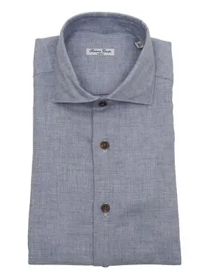 SARTORIA DEL CAMPO SONRISA Dress Shirt - Blue