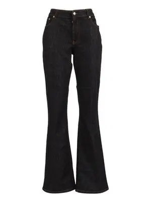 Fabiana Filippi Bootcut Slim Fit Jeans - Blu