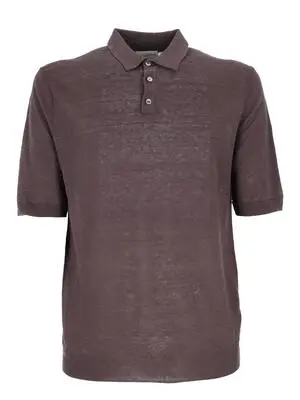 BALLANTYNE Short Sleeves Polo - Red