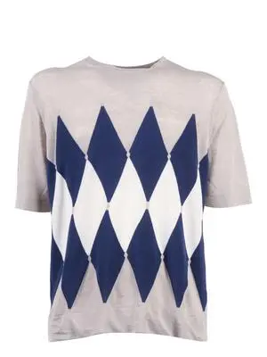BALLANTYNE Round Neck Short Sleeve T-shirt - Other