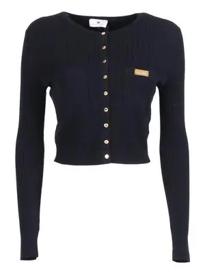 Elisabetta Franchi Tricot Knit Top - Red