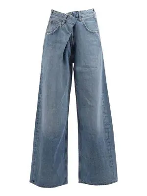 AGOLDE Vana Fold Jean Blu