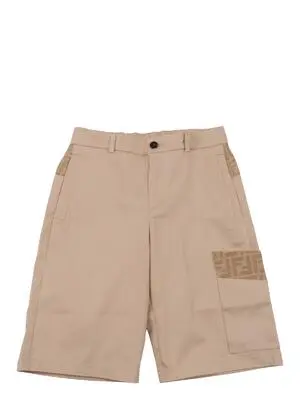 FENDI JR Gabardine Bermuda - Other