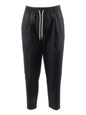 DR�LE DE MONSIEUR Cropped Trousers - Red