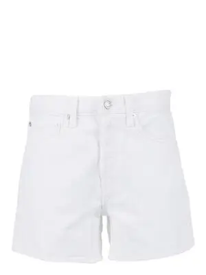 AGOLDE Parker Long Denim Short - White